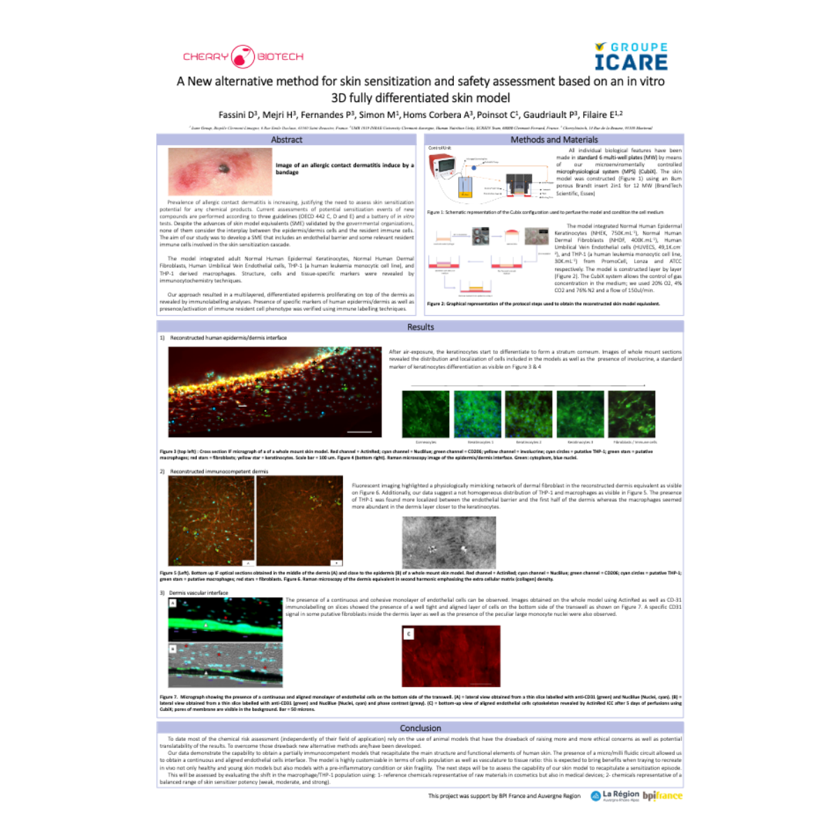 Scientific Poster – Skin sensitization and safety assessment based on ...