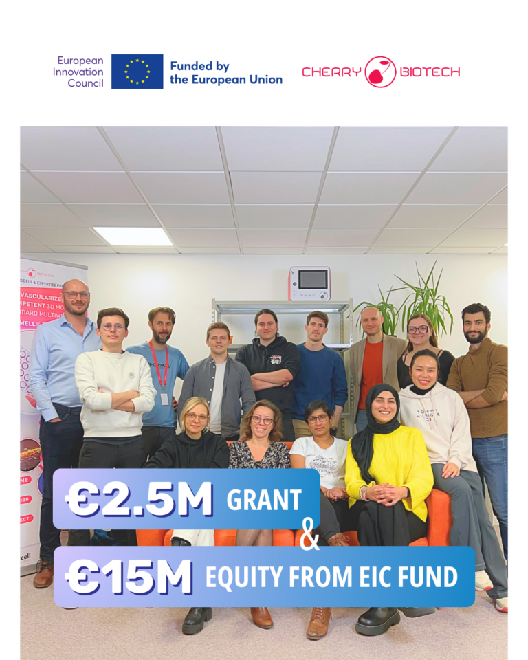 Cherry Biotech secures €2.5 million from the European Union for its ...